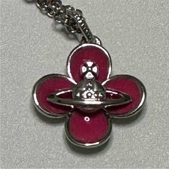 Orb | Jewelry | Mini Charm Saturn Emblem Pendant Chain Necklace | Poshmark